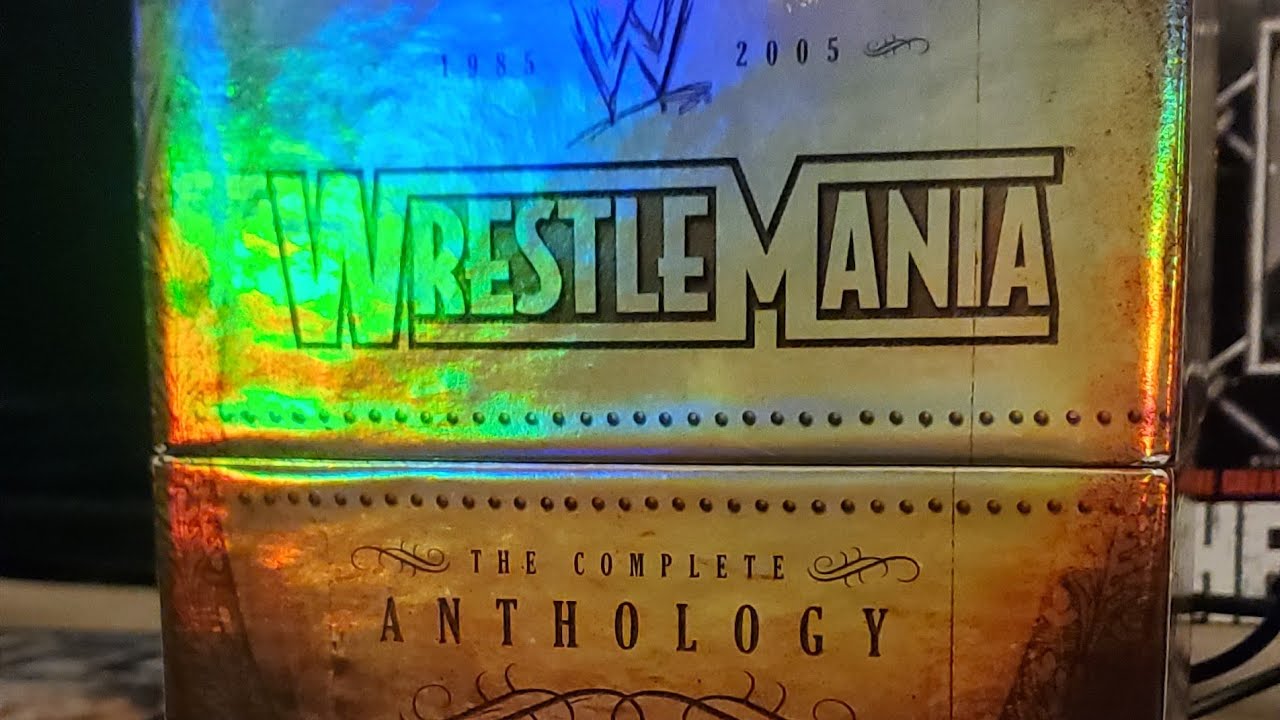 wrestlemania anthology box set review wrestlemania 1 1985 to ...