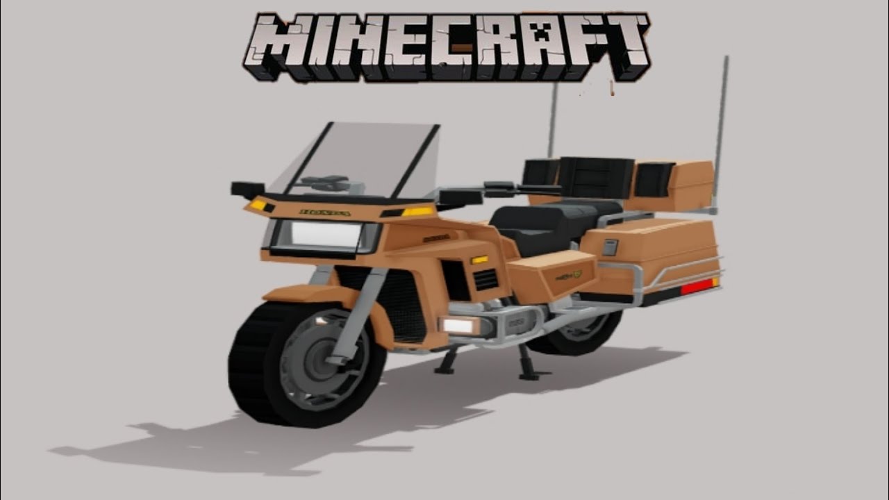 Honda gold wing GL 1200 mod in Minecraft |Minecraft - YouTube
