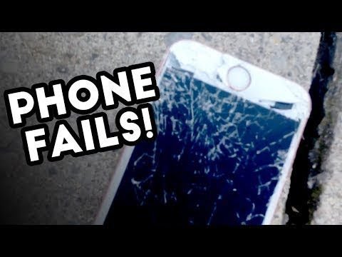 Best Phone Fails - Broken Phones - Selfie Fails - YouTube