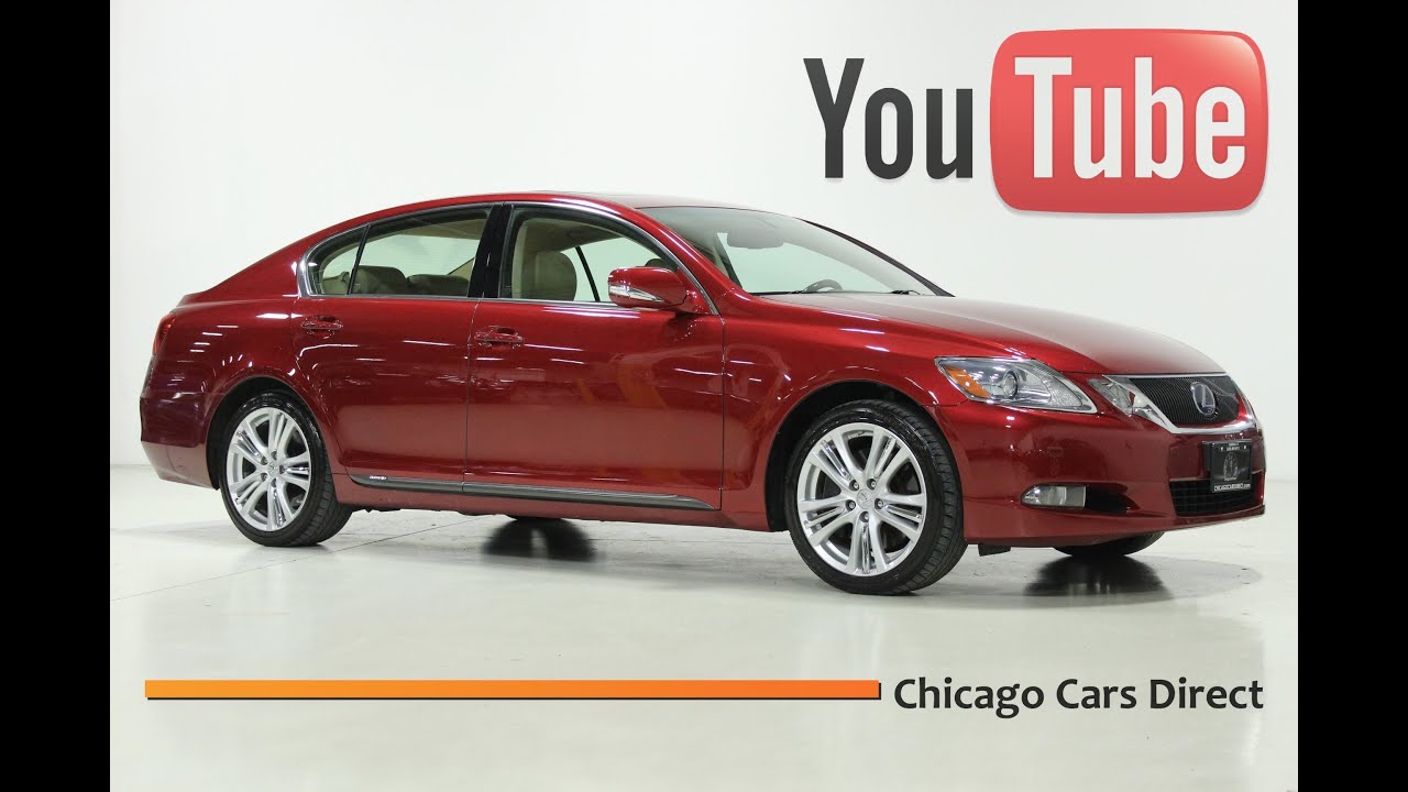 Chicago Cars Direct Presents a 2008 Lexus GS450h Hybrid. Matador Red ...