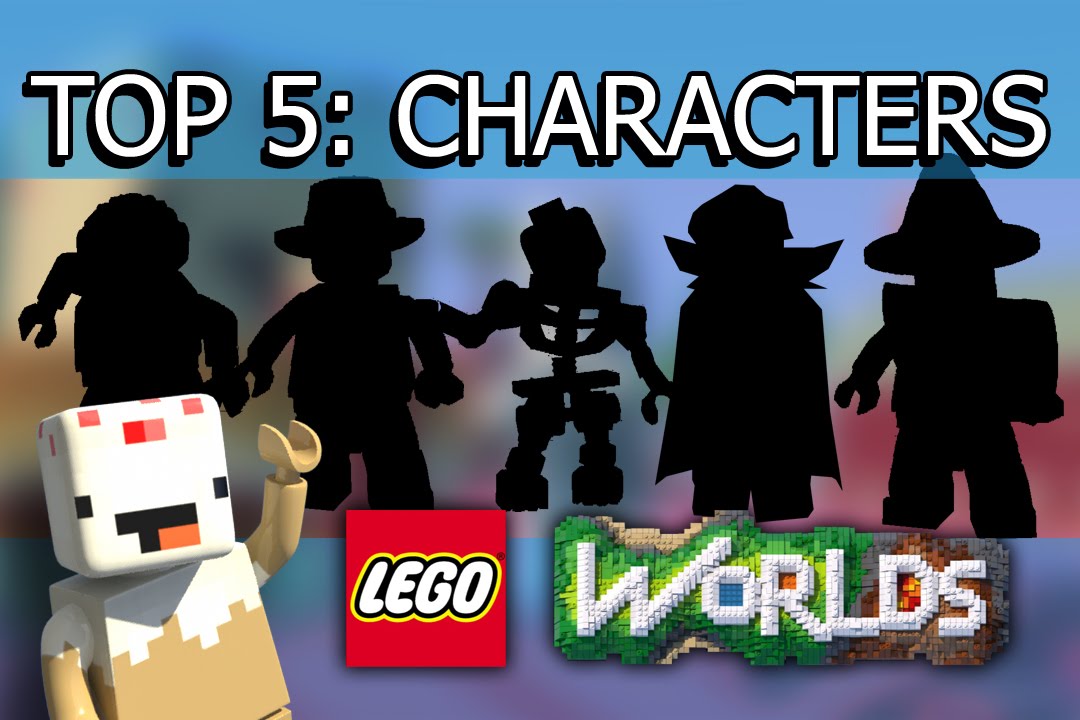 TOP 5: LEGO Worlds Characters - YouTube