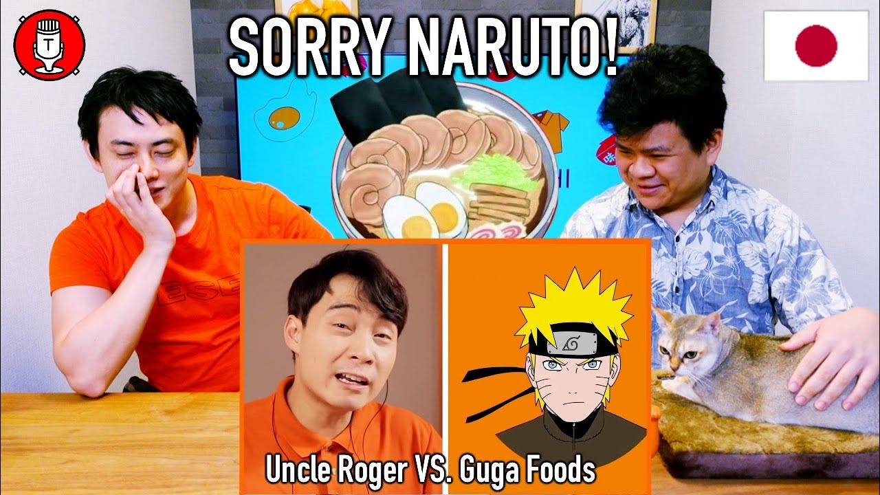 #218 Japanese React to Uncle Roger Review NARUTO RAMEN (Guga Foods ...