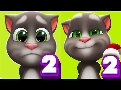 My Talking Tom 2 Vs My Baby Talking Tom 2 - birthday angry 😡 Tom ...
