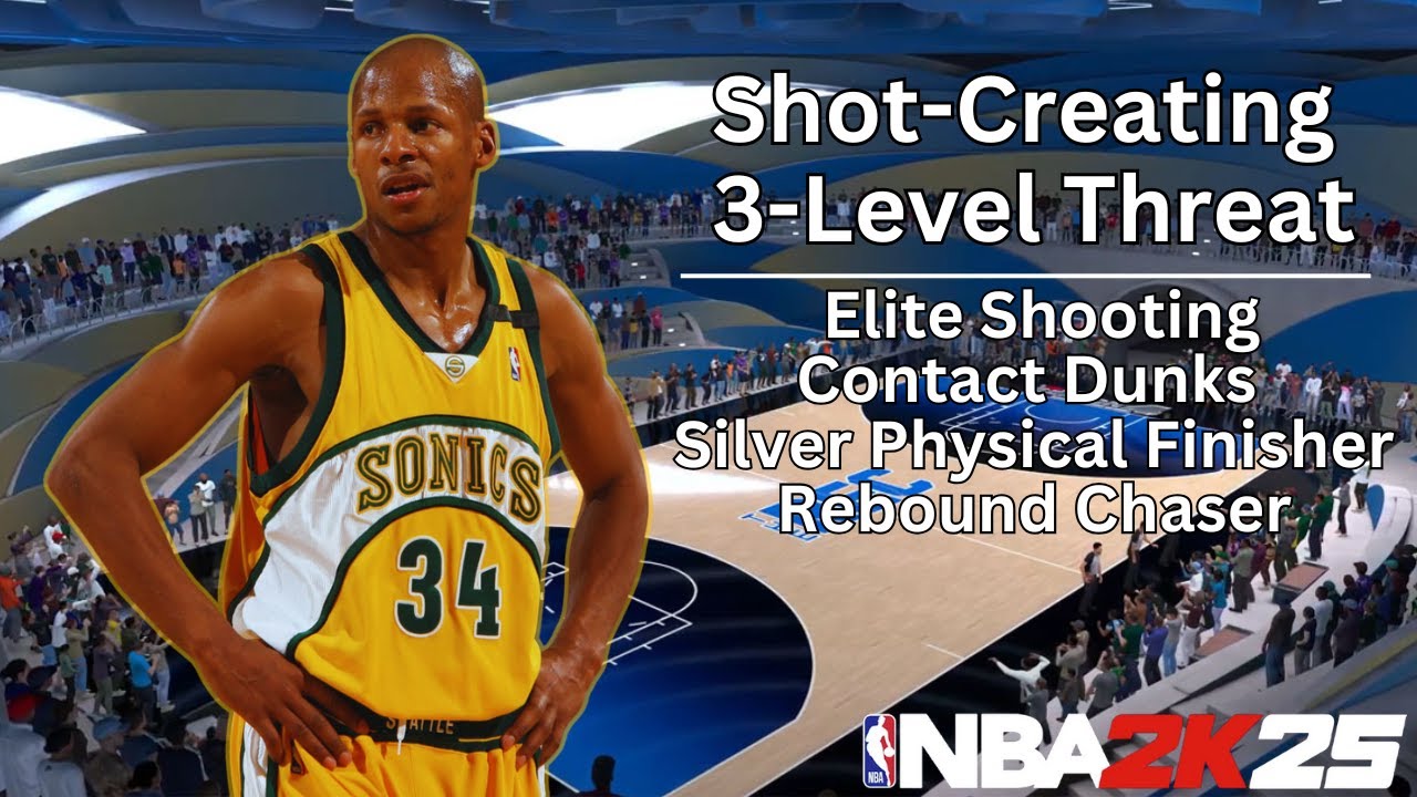 *BEST* SEASON 4 RAY ALLEN BUILD ON NBA2K25 NEXT GEN |99 THREE POINTER ...