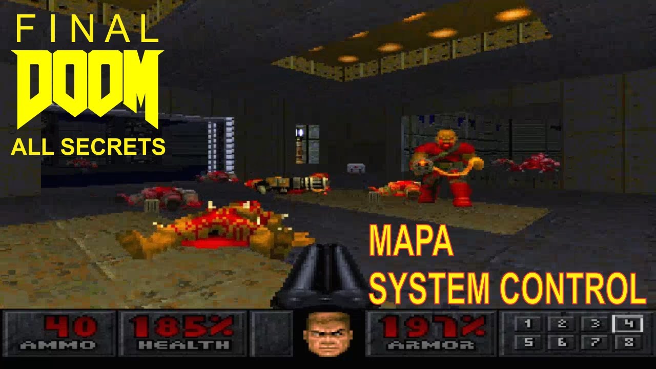 MAPA 14 TNT EVILUTION - Eng° Aeronáutico Jogando DOOM 2 - 100% Secrets ...
