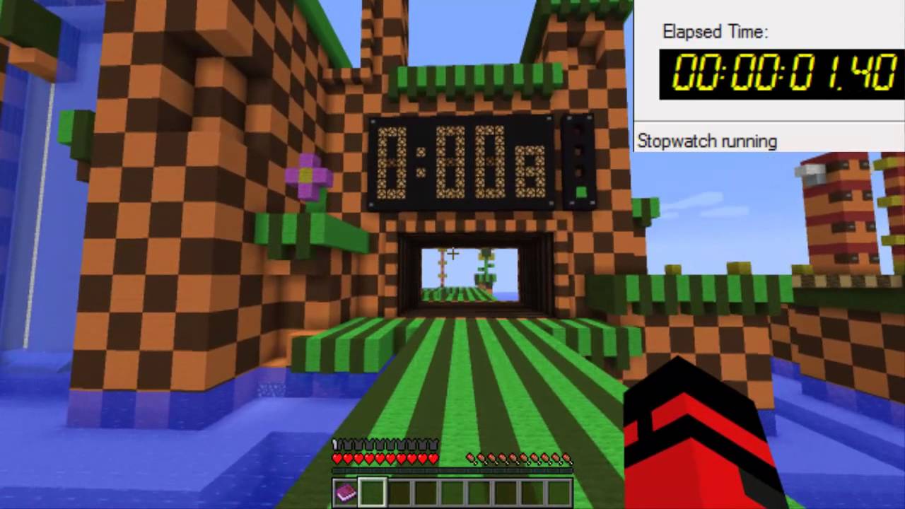 Minecraft Sonic Adventure Map Part 1 - YouTube