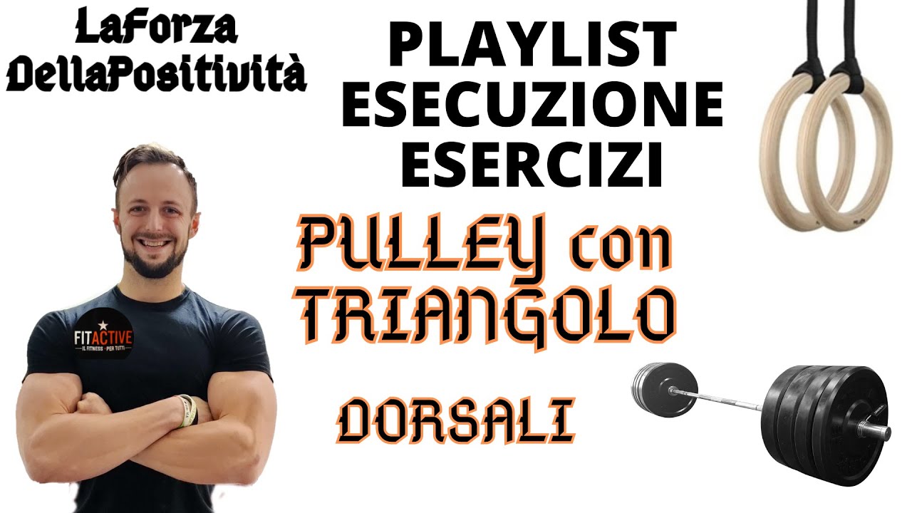 PULLEY con TRIANGOLO - DORSALI - YouTube