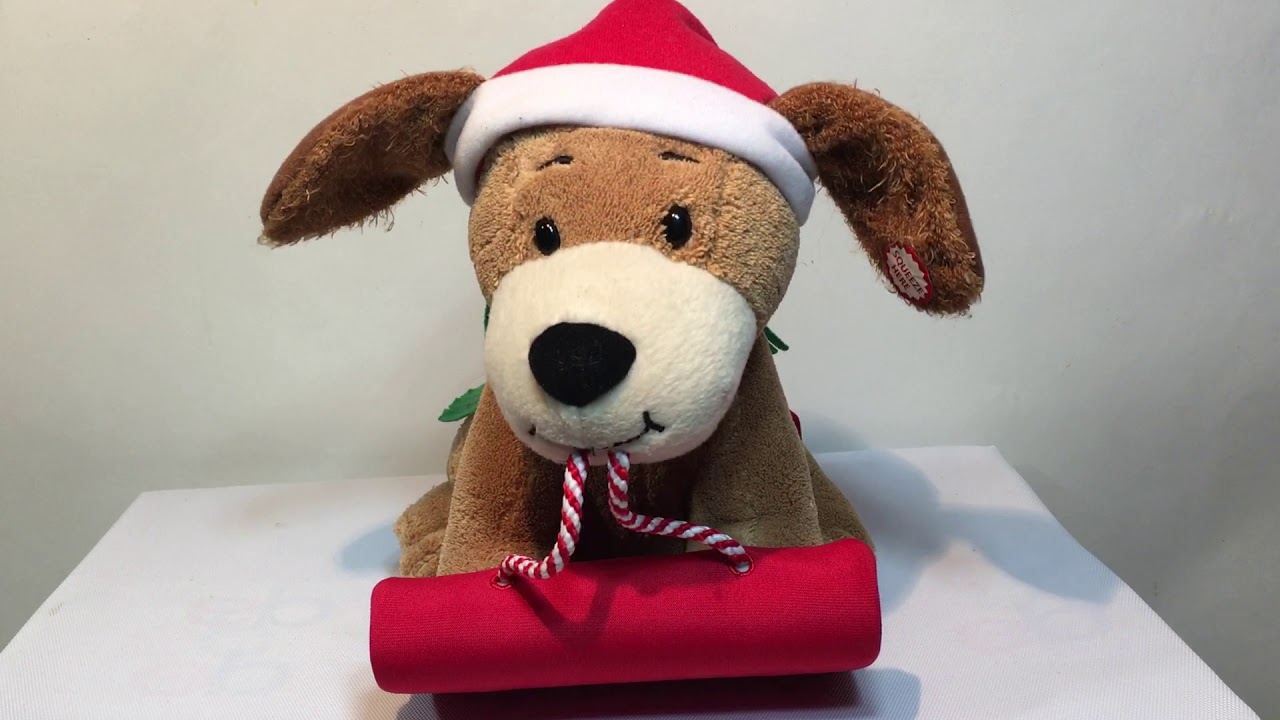 Hallmark Rockin Rover Dog On Sled - YouTube