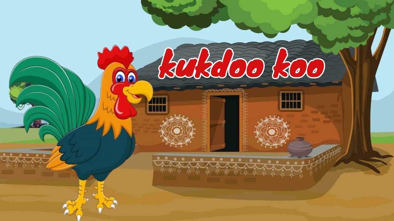 kukdoo koo kids rhymes | by kiddi cartoons - YouTube