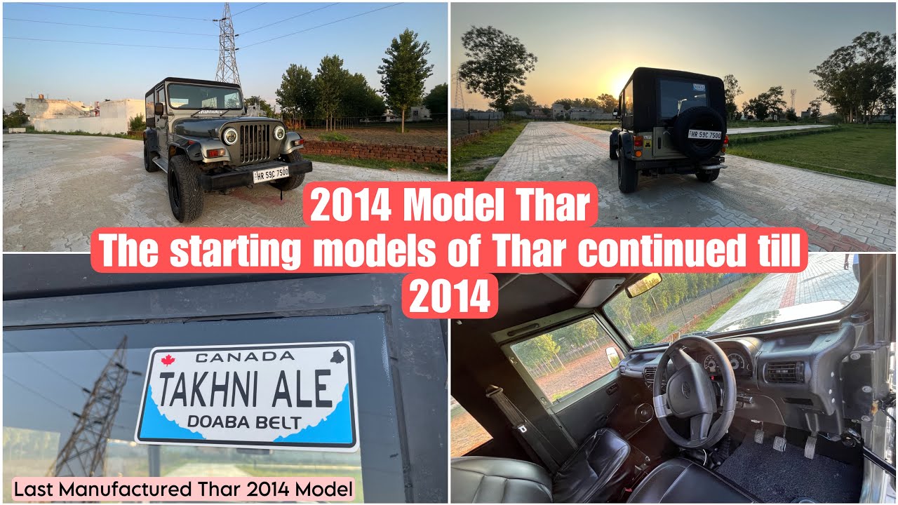 Modified Thar | Model 2014 | Last Thar of year 2014 | Full Detailed ...