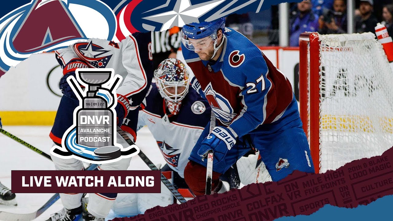 DNVR Avalanche Watch Along Game 2 | Colorado Avalanche vs Columbus Blue ...