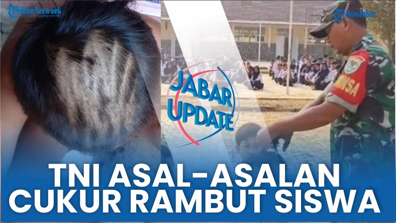 Prajurit TNI Cukur Rambut Pelajar Secara Asal-Asalan di Purwakarta ...