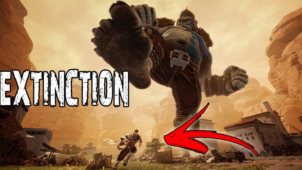 EXTINCTION - A BATALHA CONTRA OS GIGANTES!! (Xbox one S) - YouTube