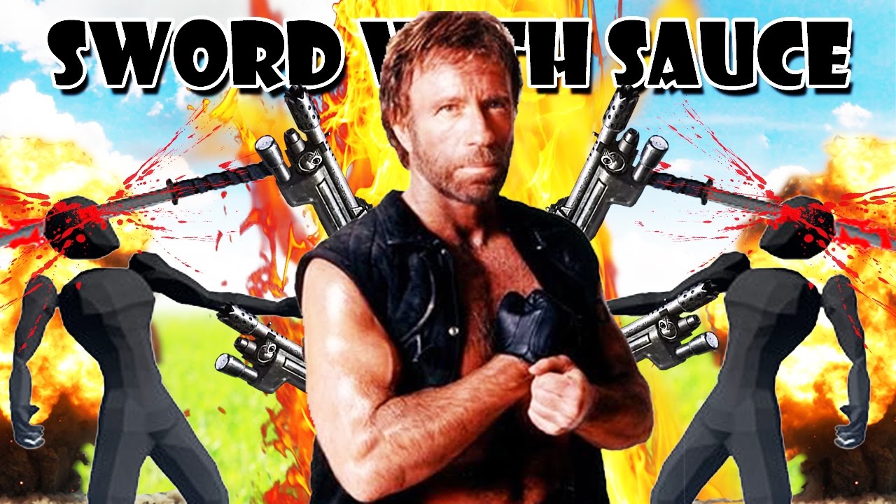 CHUCK NORRIS SE TRANSFORMA EN NINJA | SWORD WITH SAUCE #4 - YouTube