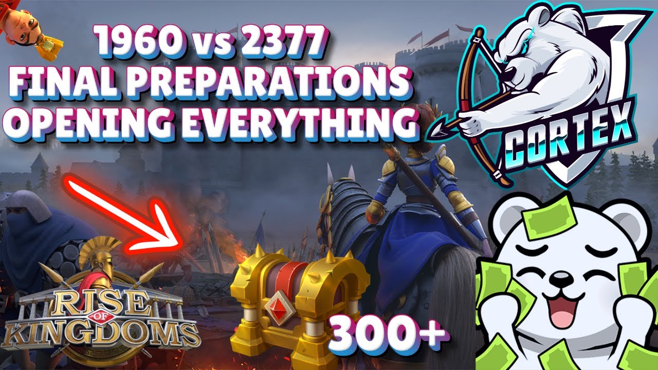 1960 vs 2377 FINAL PASS PREP & Opening ALL THE STUFF Live in Rise of ...