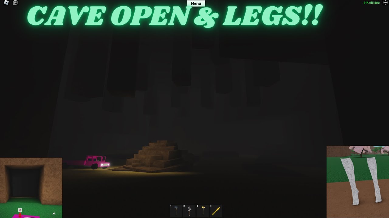 Roblox Lumber Tycoon 2- Cave Open & Legs!!! - YouTube