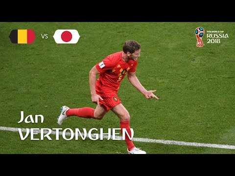 Jan VERTONGHEN Goal – Belgium v Japan – MATCH 54