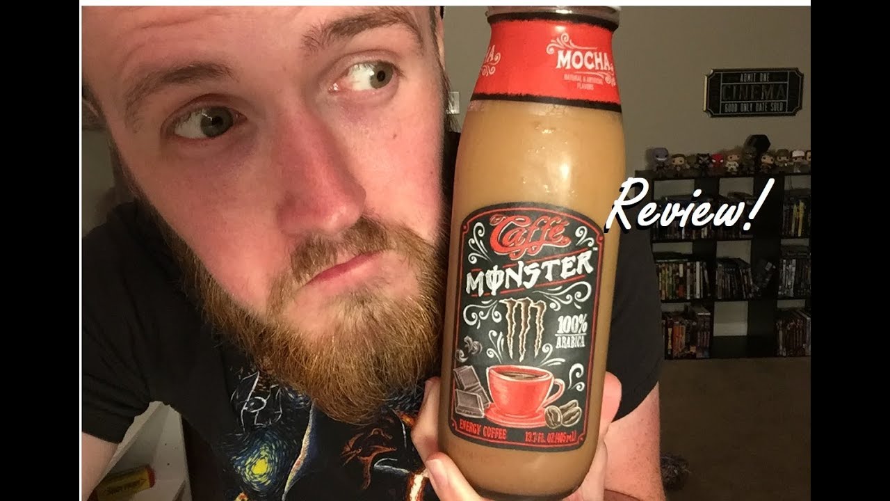 Monster® Caffe Mocha Coffee Review! - YouTube