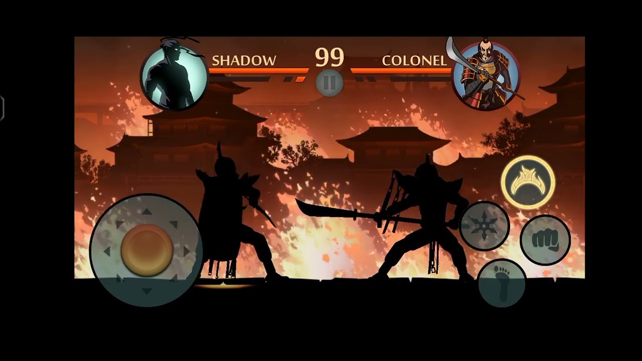 Shadow Vs Colonel #shadowfight2 #gaming #gameplay - YouTube