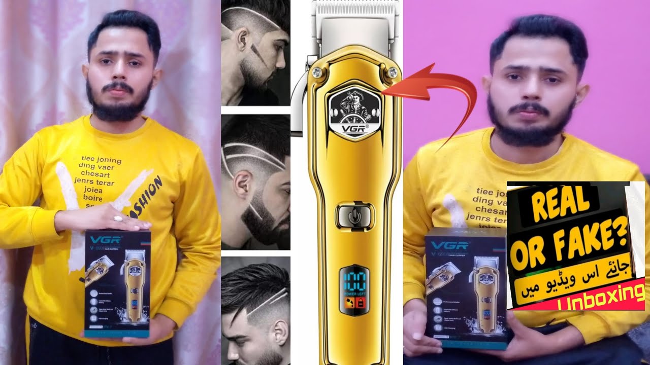VGR V-693 Salon Professional Hair Clipper trimmer review || VGR V-693 ...