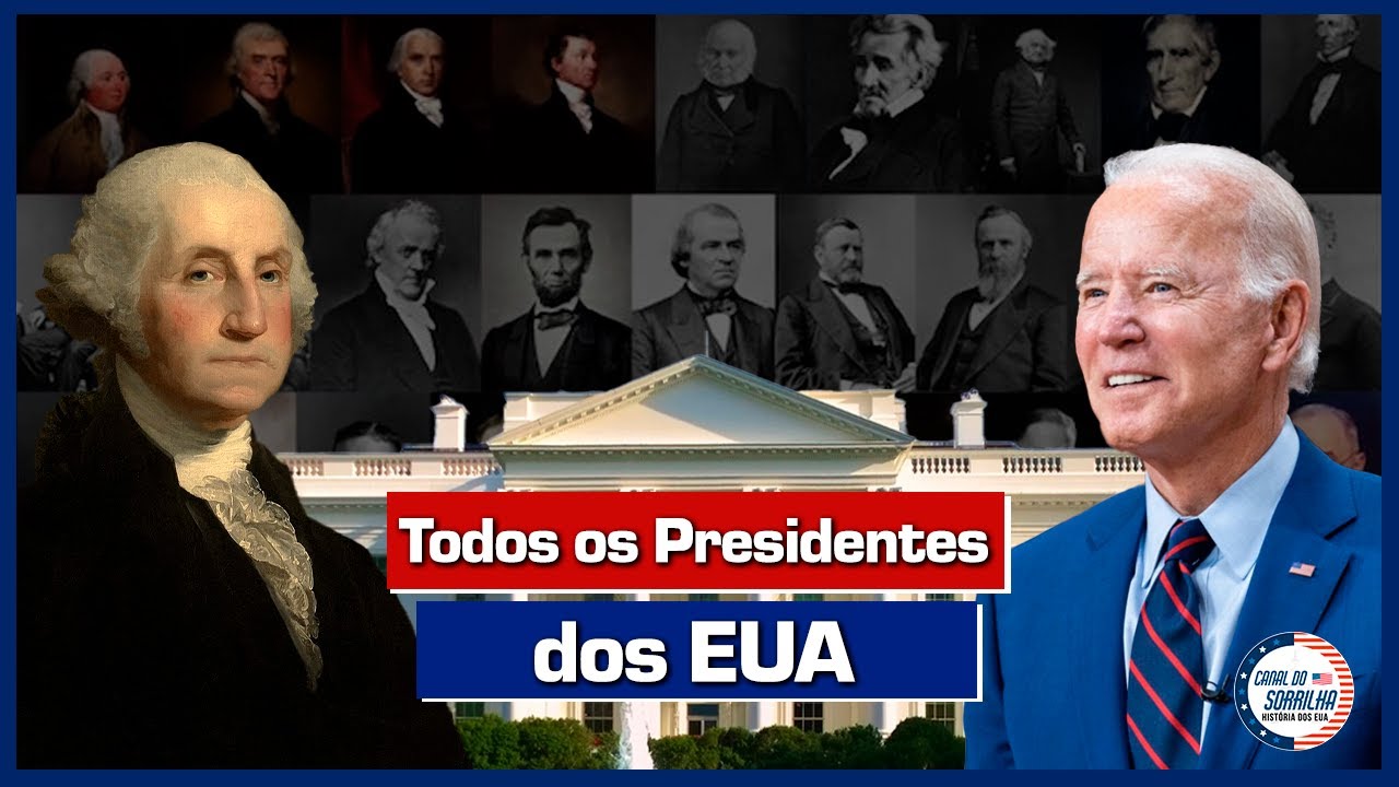 TODOS OS PRESIDENTES DOS EUA EM 60 MINUTOS - YouTube
