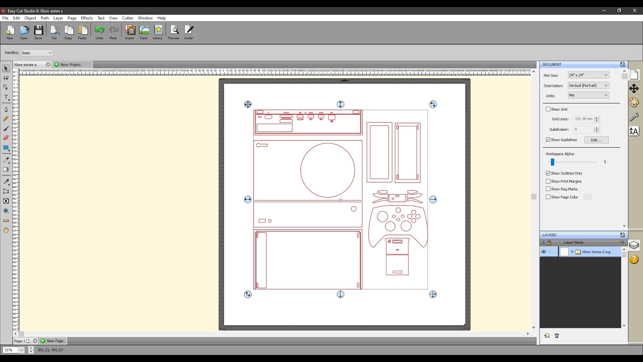 How to use a Vinyl Cutter Plotter to make skins for gaming consoles ...