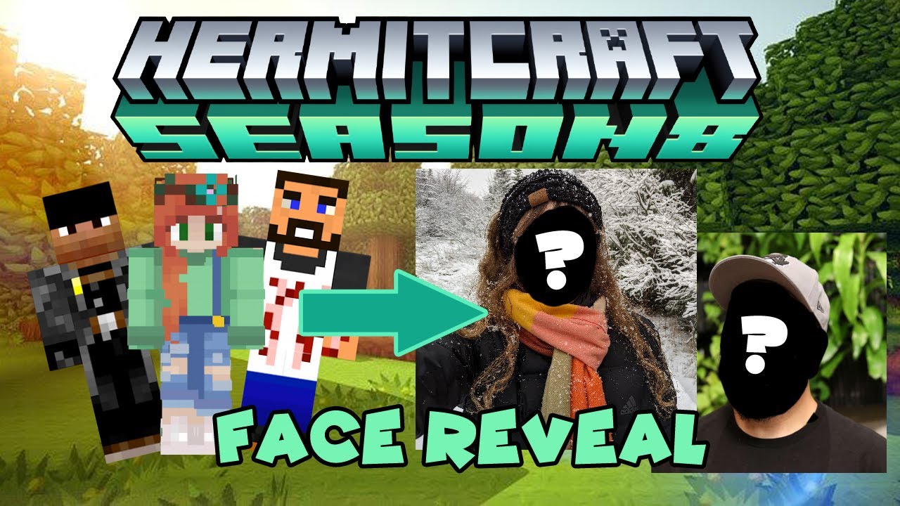 All Hermits Face in REAL LIFE - HEMITCRAFT SEASON 8 - YouTube