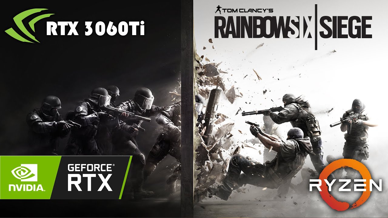 RTX 3060Ti | Rainbow Six Siege | Ryzen 5 5600 | 1080P / 1440P Benchmark ...