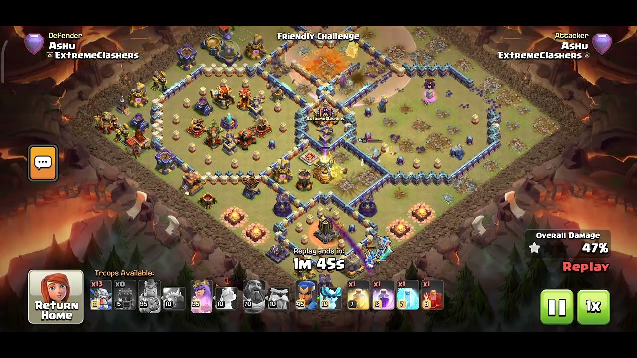 M.E.C.H.A Spam Attack in CLASH OF CLANS | MECHA attack strategy in COC ...
