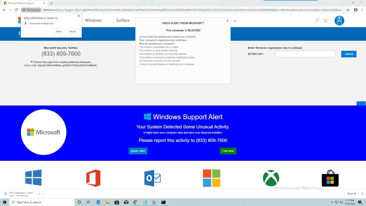 Tech Support Scammer Claims to Know My Bank Transactions! - YouTube