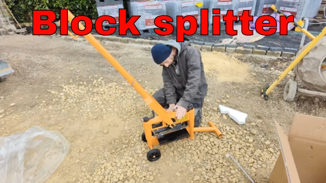 The new block splitter t-mech - YouTube