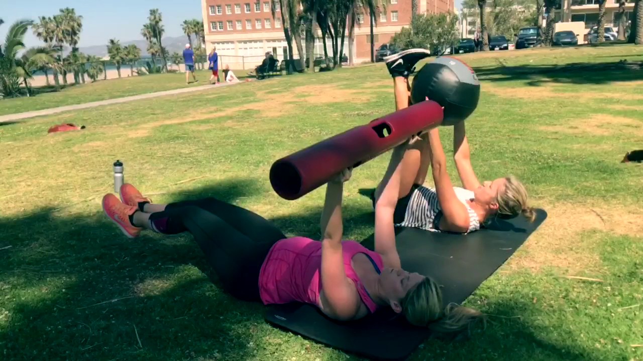 Santa Monica workout - YouTube