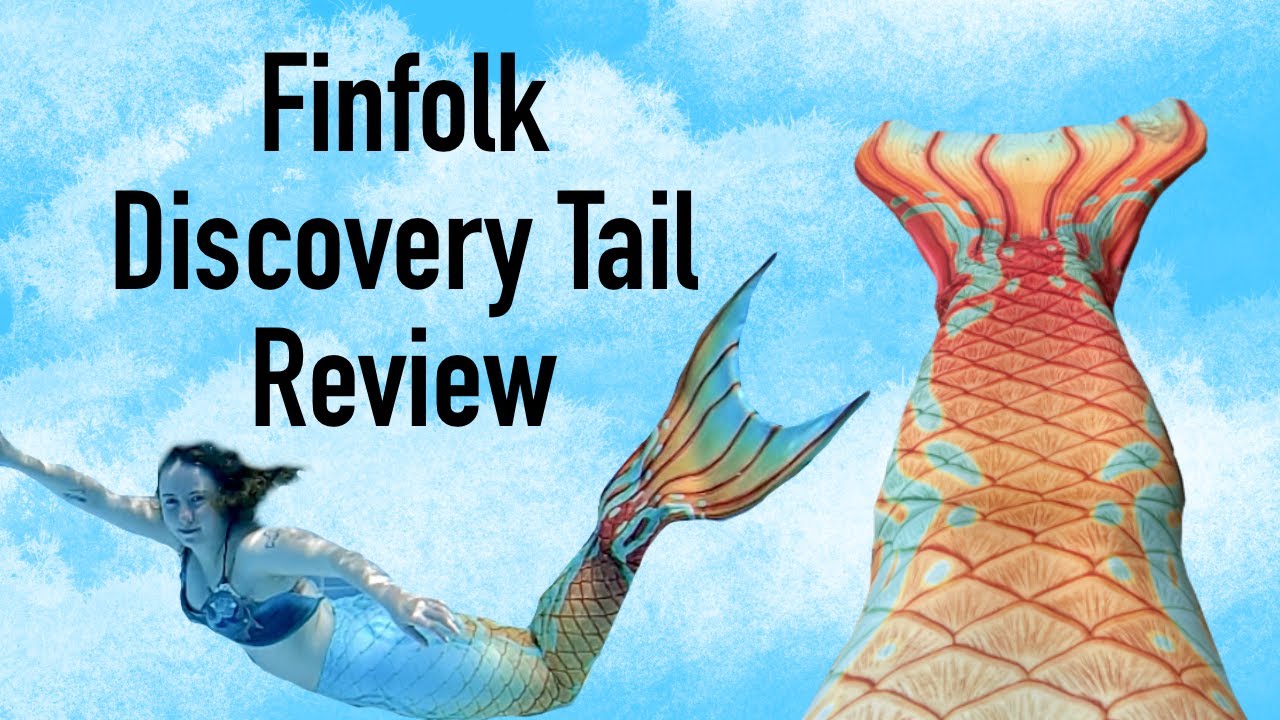 FINFOLK PRODUCTIONS DISCOVERY MERMAID TAIL REVIEW! - YouTube