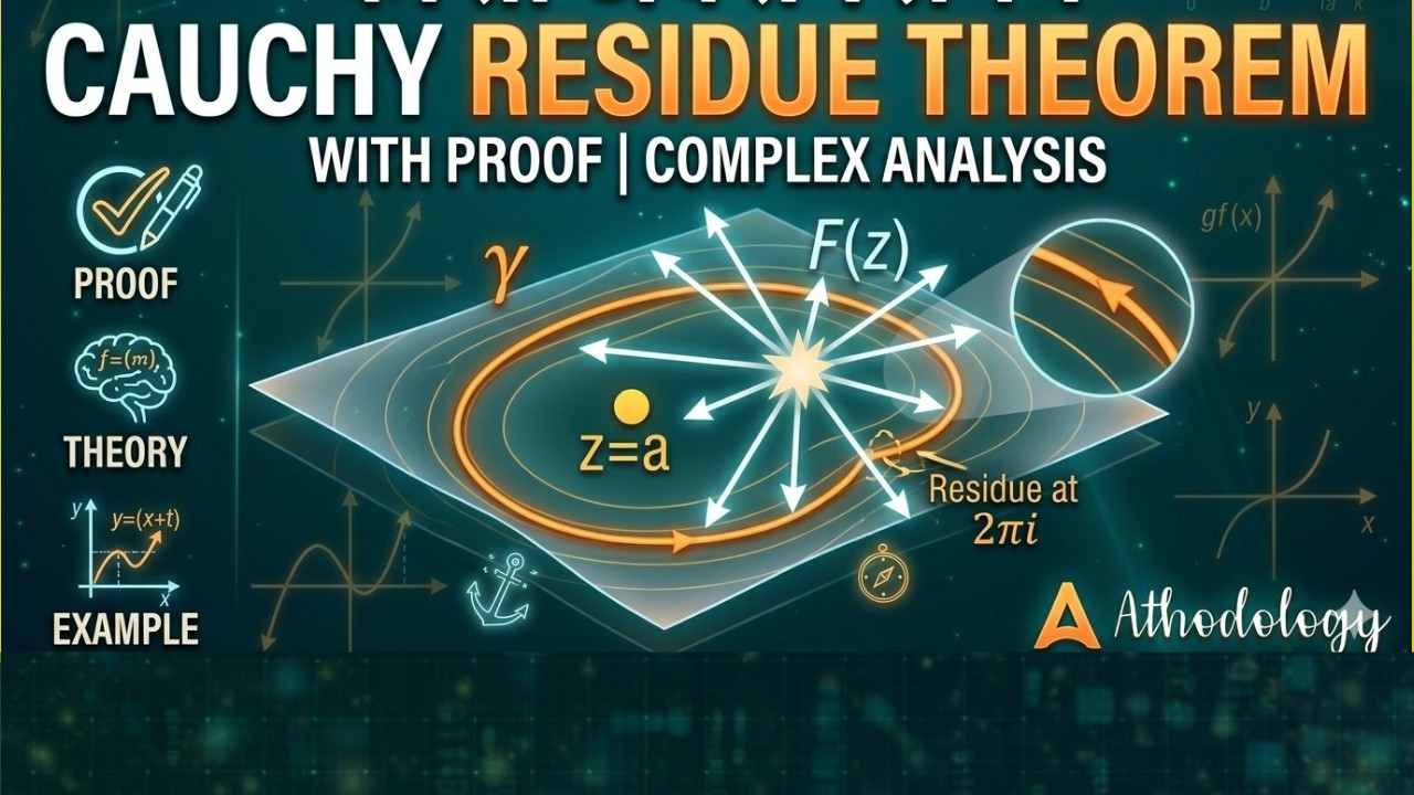CAUCHY RESIDUE THEOREM WITH PROOF | COMPLEX ANALYSIS DR IQBAL | Chapter ...