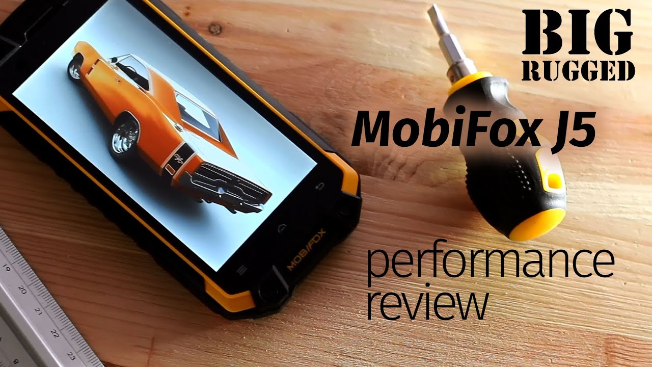 MobiFox J5 performance review tough phone 2015 - YouTube
