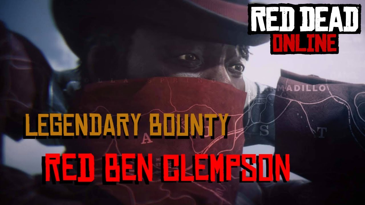 Red Ben Clempson - Red Dead Online Legendary Bounty - YouTube