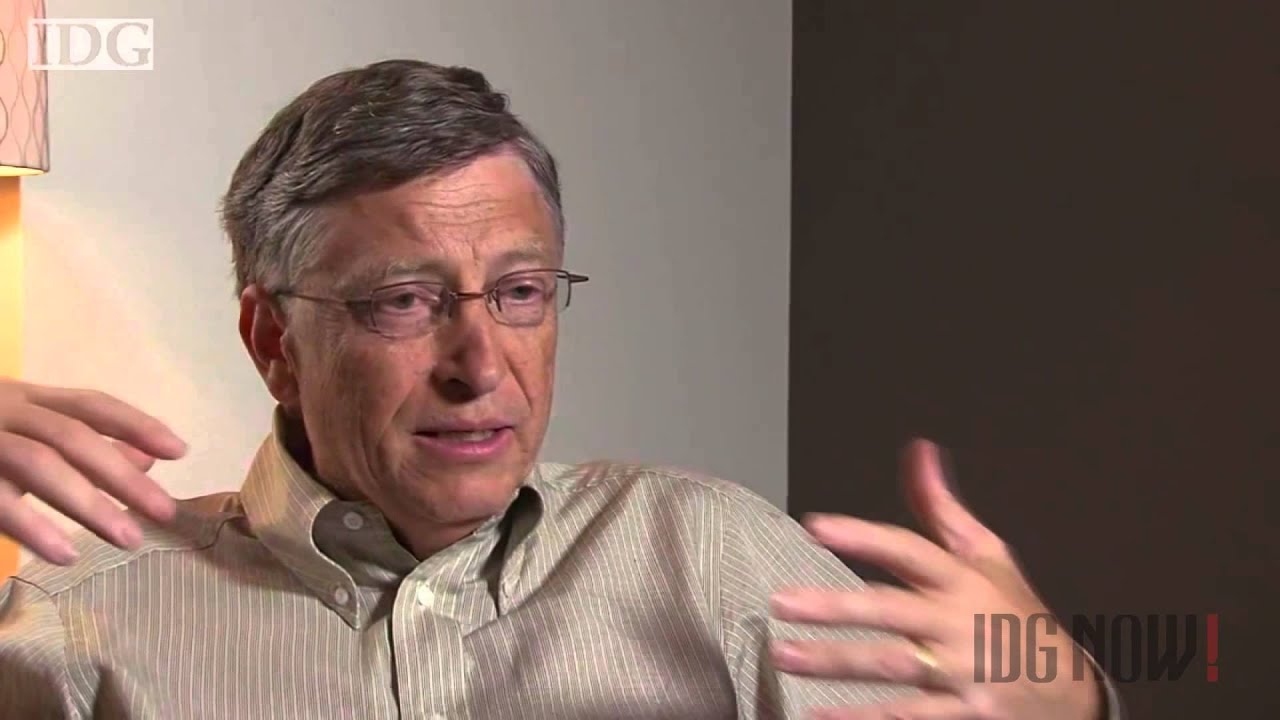 Bill Gates fala sobre o novo Windows 8 - YouTube