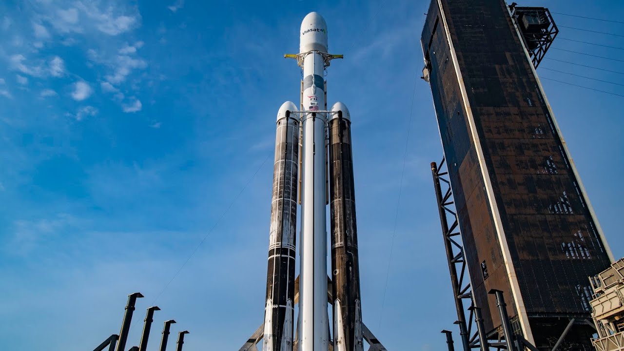 The First ever fully-expendable Falcon Heavy Rocket. #spacex #elonmusk ...