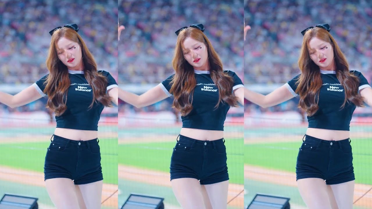 金海莉 김해리 Kim HaeRi 金色秀髮飄動 250918 kt巫師隊 ktwiz - YouTube