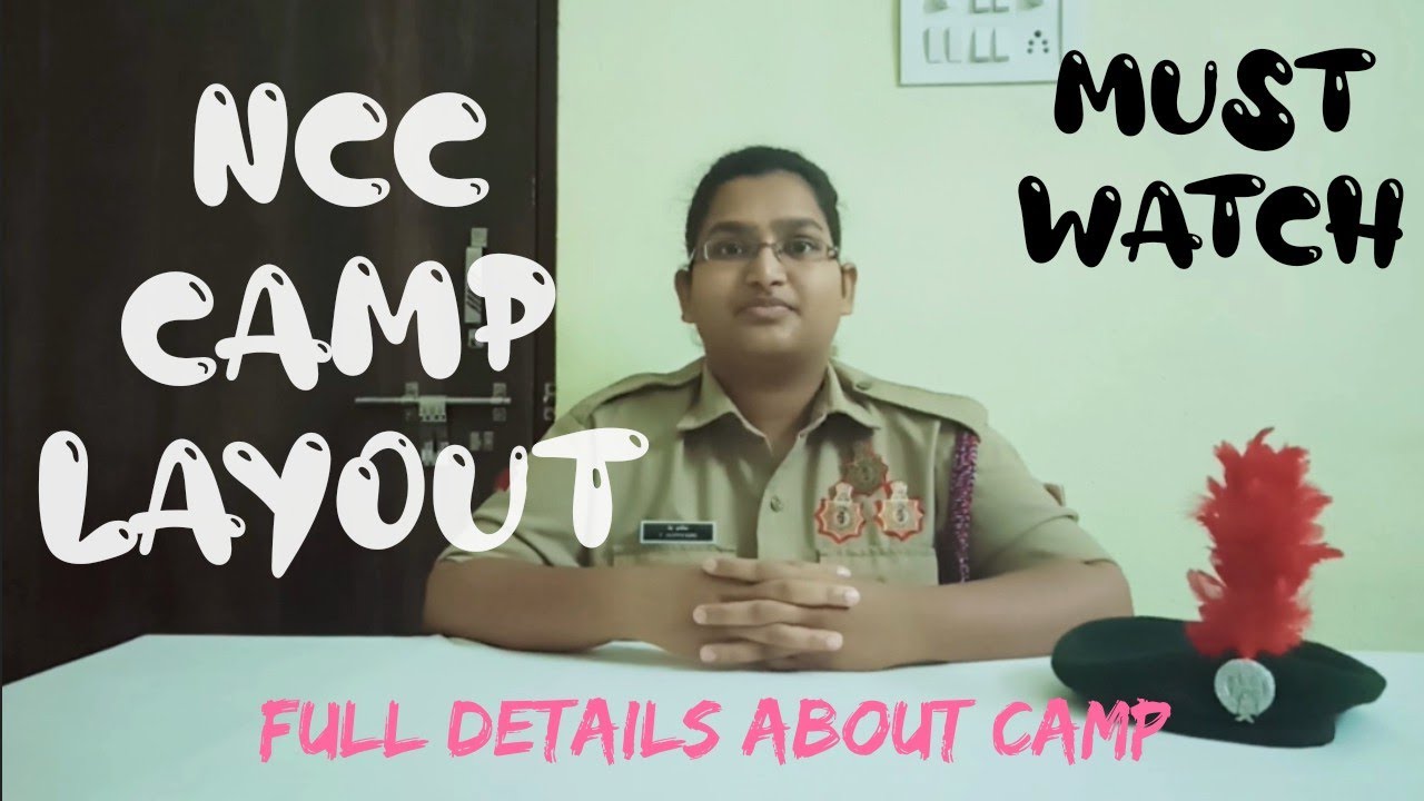 NCC camp layout #ncc #nccgirls #ncclife #NCC #NCCcamp #camparea #camp # ...