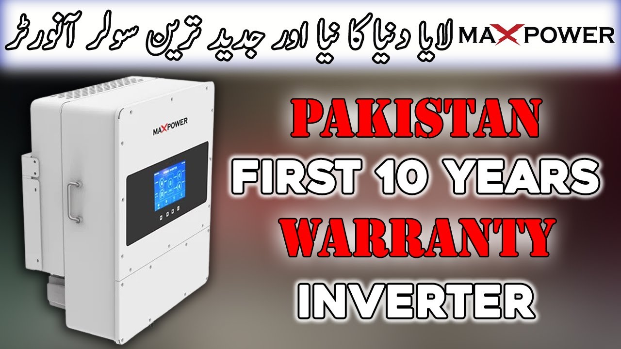 Maxpower Latest Hybrid Inverter 12 Kw Voltas | Ip 65 12 kw Volts - YouTube