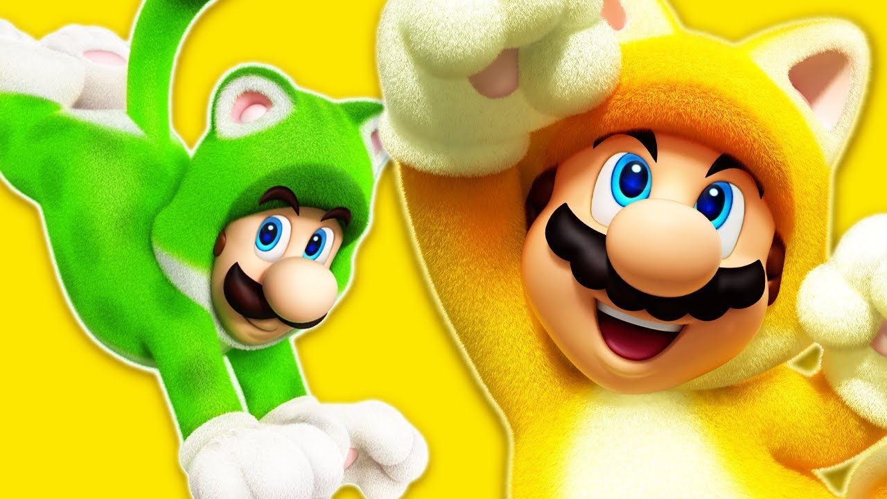 Super Mario Maker 2 - Super Mario 3D World (Luigi) - YouTube