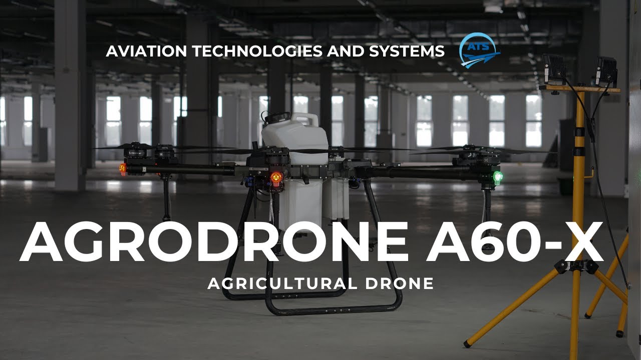 Agrodrone A60-X - YouTube