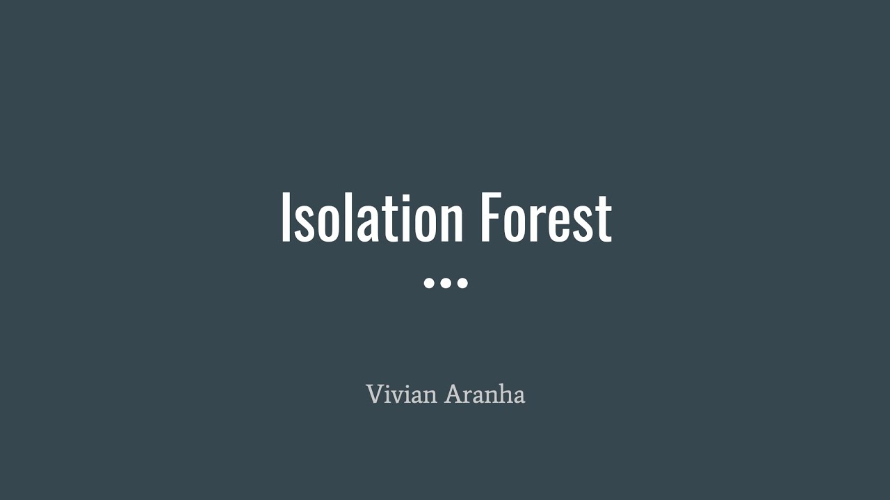 Part 23: Isolation Forest Implementation in Python - YouTube