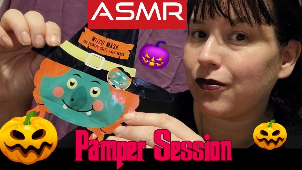ASMR Halloween Pamper! Haircut.. Scalp .. Face - RELAXING - YouTube