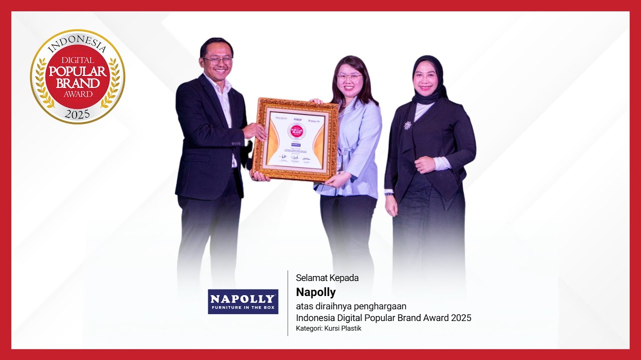 Napolly Raih Penghargaan Indonesia Digital Popular Brand Award 2025 ...