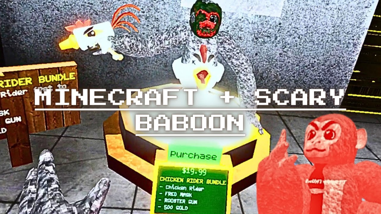 Scary Baboon MINECRAFT Update… - YouTube
