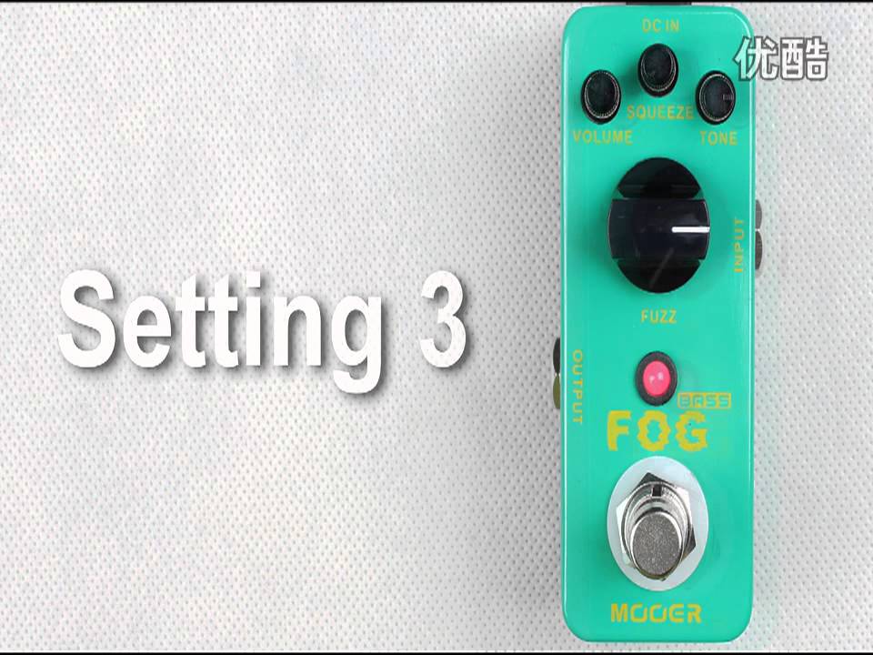 Mooer Fog Bass Fuzz pedal effect - YouTube