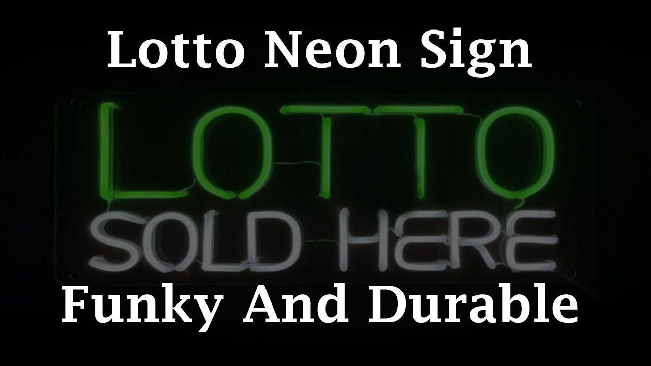 Lotto Neon Sign | Relaxing Vibrant Colors Of Neon Sign For Business ...