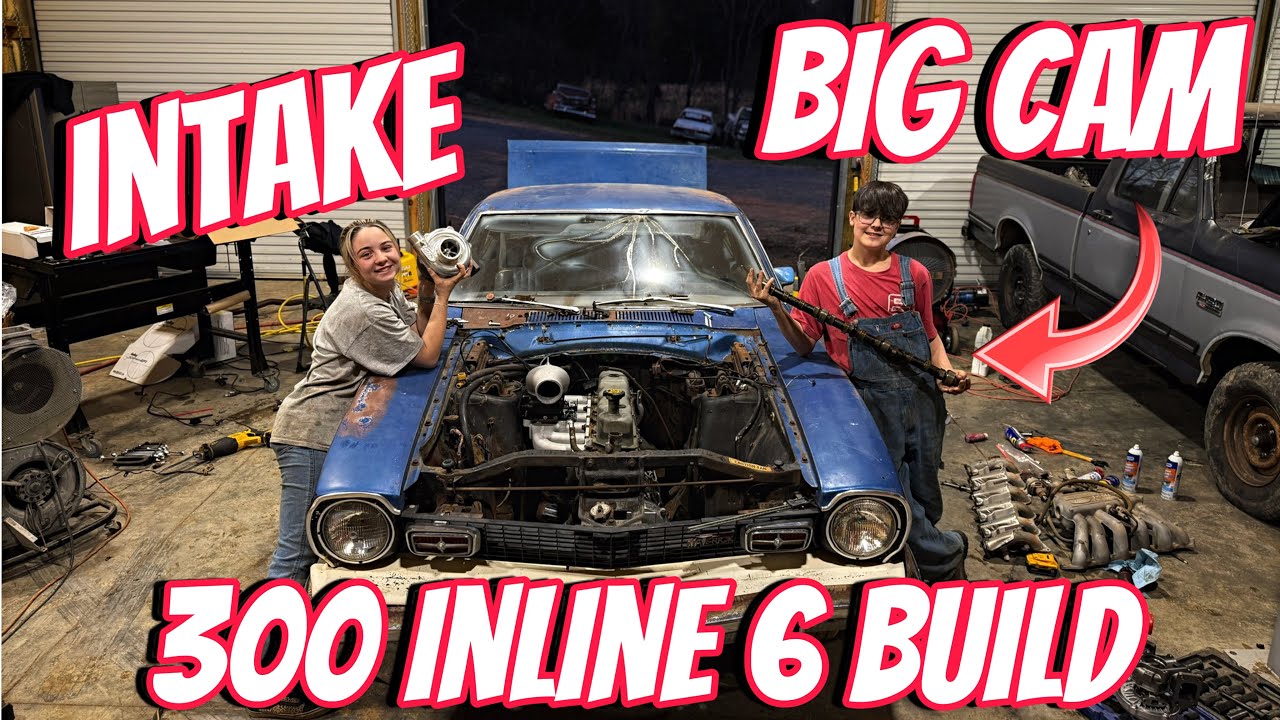 300 Ford Swap Custom Motor Mounts and Engine Build - YouTube